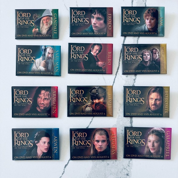 Lord of the Rings | Accessories | Lord Of The Rings Fellowship Of The ...